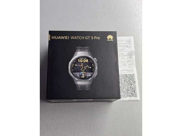 Huawei Watch GT 5 Pro 46mm NOV, nekorišćen Garancija