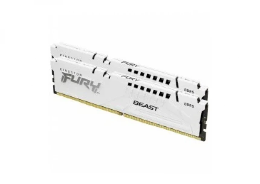 Memorija DDR5 32GB (2x16GB) 5600MHz Kingston Fury Beast White Expo KF556C36BWEK2-32
