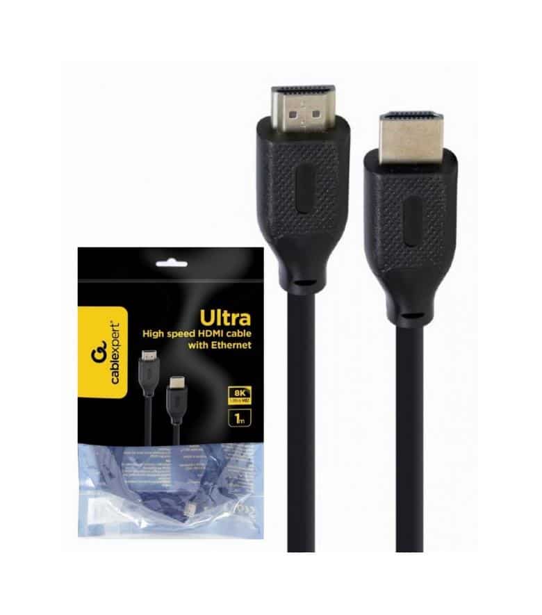 HDMI kabl v.2.1 ethernet support UHD/8K TV 1m