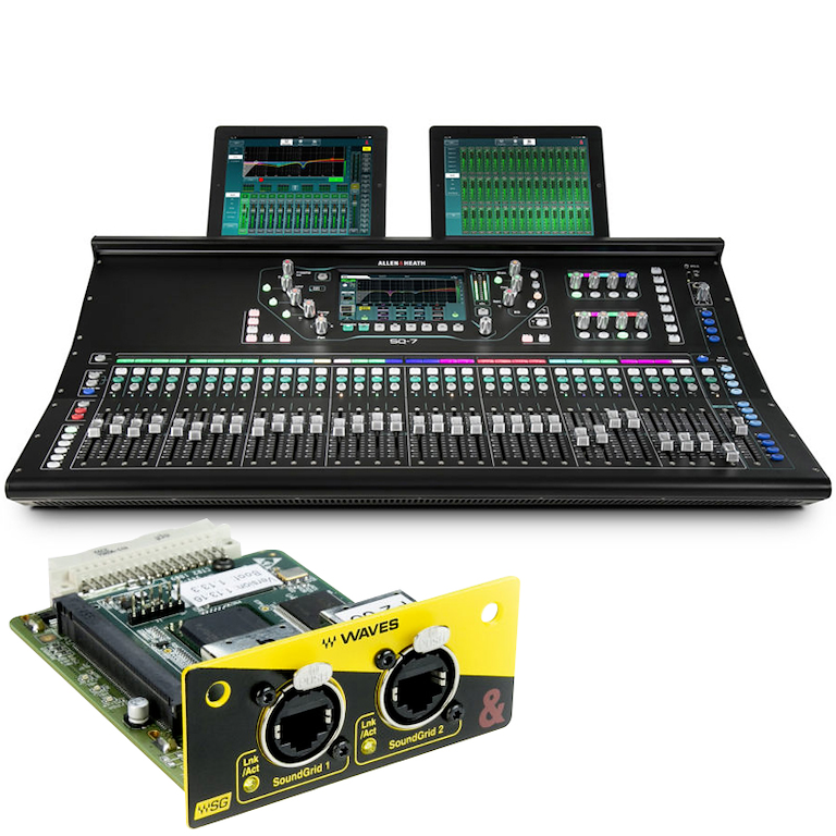 Allen & Heath SQ-7 & SQ Waves Bundle komplet