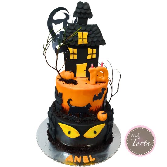 Halloween torta