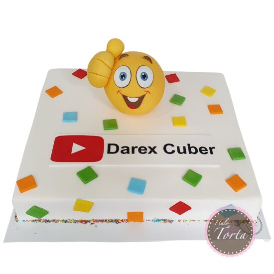 YouTube torta – Darex Cuber