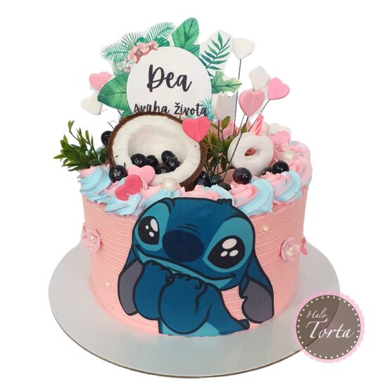 Roze torta Stič sa kokosom