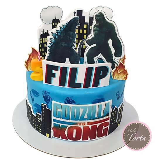 Torta Godzila i King Kong