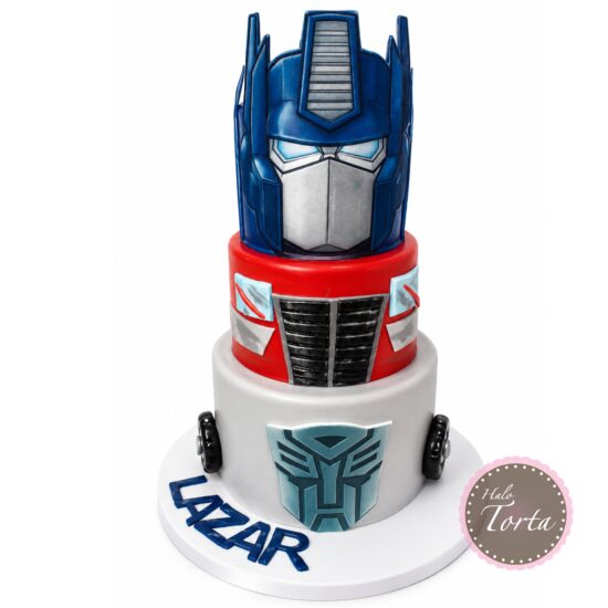 Torta Transformers – trospratna