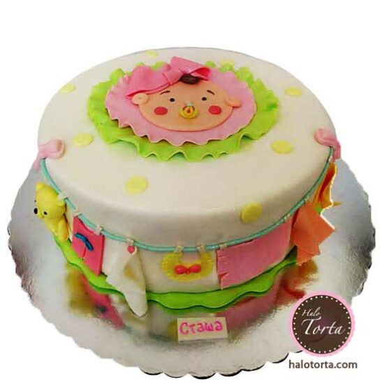 Torta za rođenje bebe