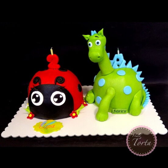 Torta bubamara i dinosaurus