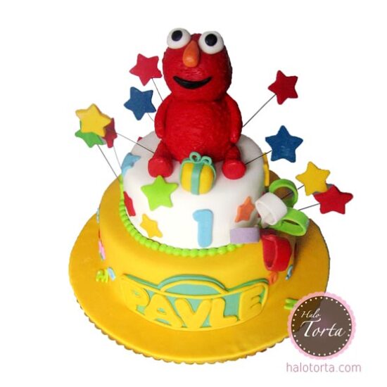 Elmo na spratnoj torti