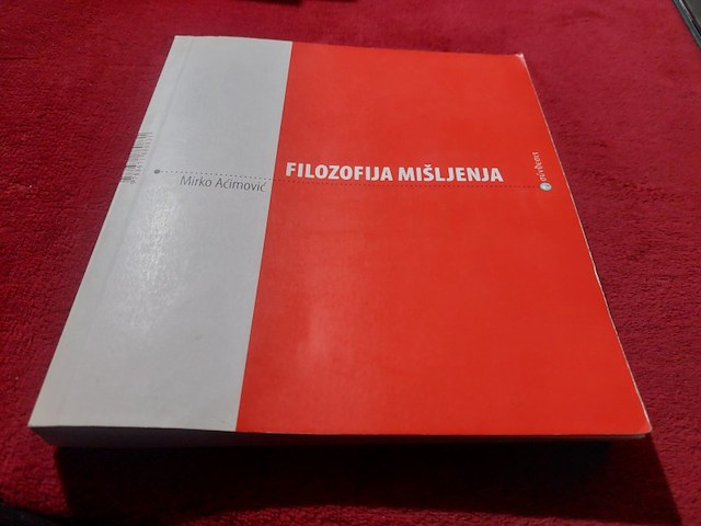 Filozofija mišljenja Mirko Aćimović RETKO