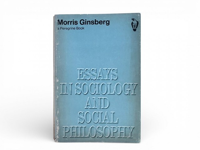 Essays in Sociology and Social Philosophy - M. Ginsberg