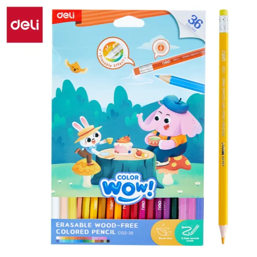 Bojice IZBRISIVE EC102 1/36 COLOR WOW, Deli