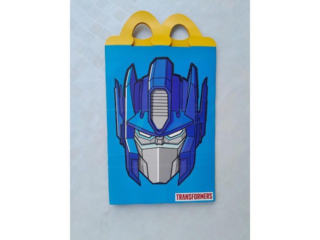mcdonalds happy meal kutija transformers