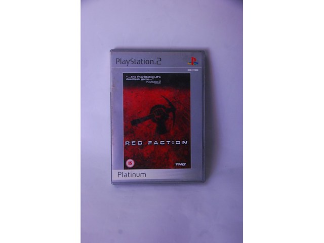 RED FACTION SONY igrica za PS2