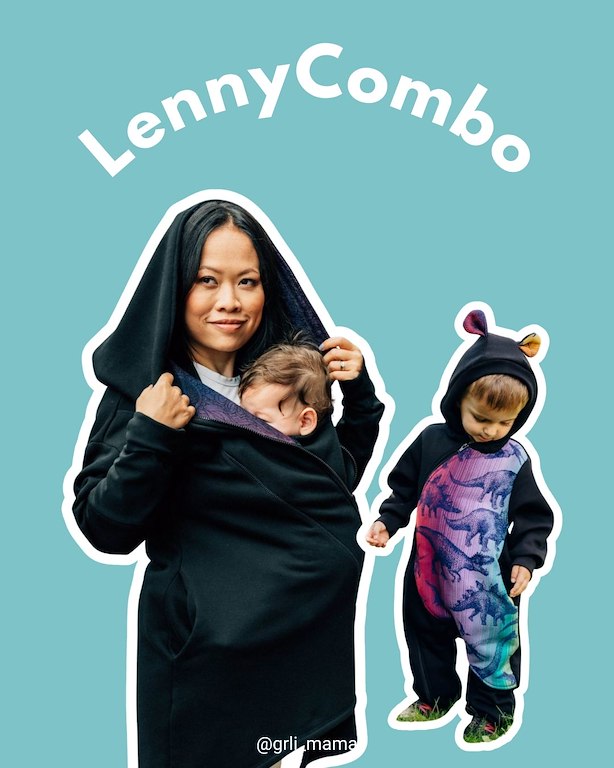 LennyLamb Combo – Romper & Asimetrični duks