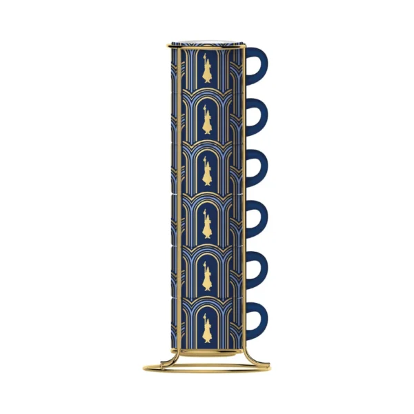 Set 6 šoljica za espresso – Bialetti Deco Glamour Blue