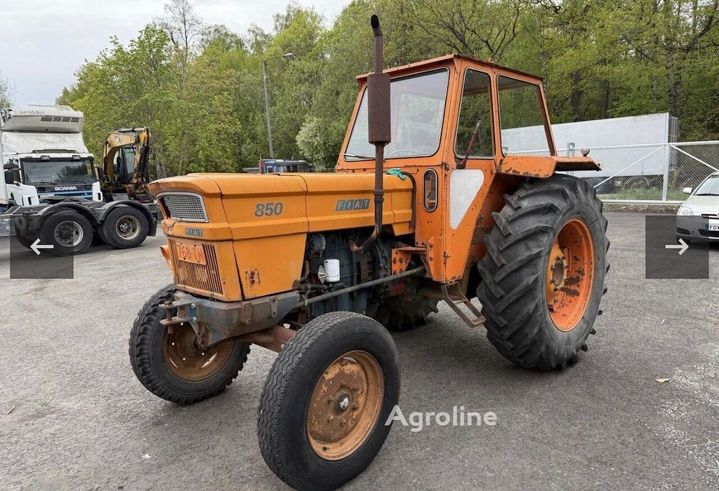 Fiat 850 tractor 4 cylinder good comdition traktor točkaš