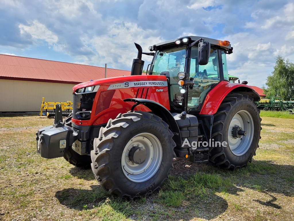 Novi Massey Ferguson 7724S - Etalon palyvnoi efektyvnosti traktor točkaš