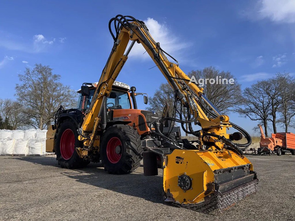 Prodaje se Fendt 412 VARIO met maaiarm HERDER traktor točkaš na aukciji