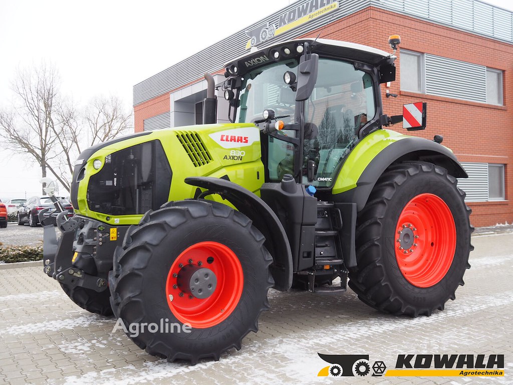 Claas Axion 830 CMATIC, PTO, GPS traktor točkaš