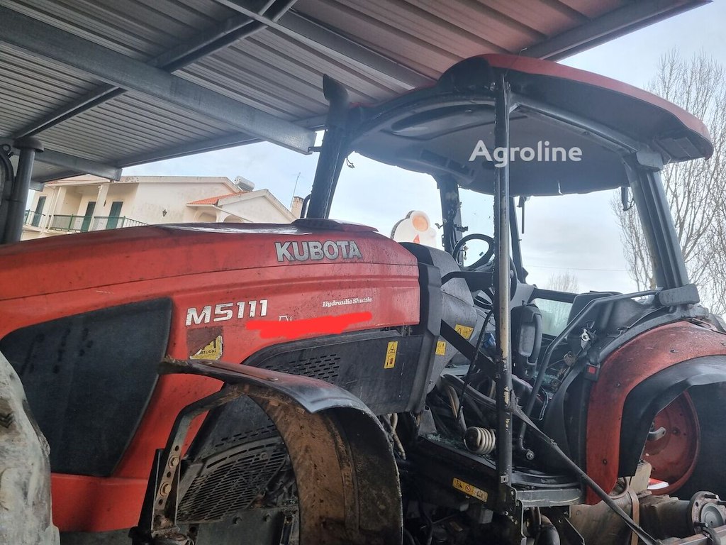 Kubota M5111 PARA PEÇAS traktor točkaš po rezervnim delovima