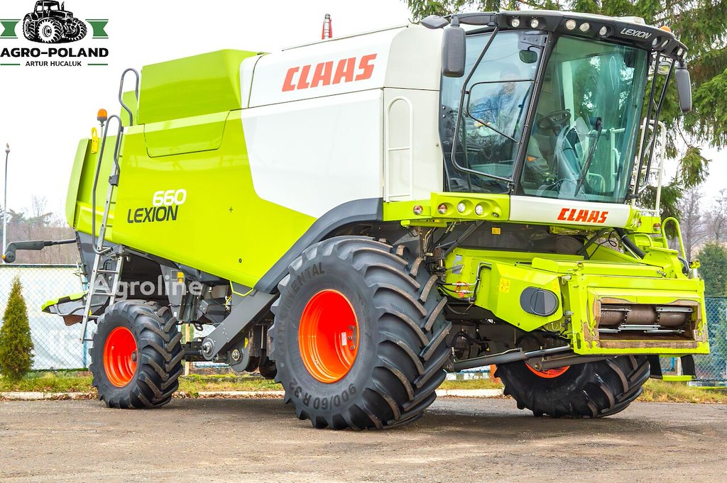 Claas LEXION 660 - 2013 ROK - 2326 H - VARIO 750 - NOWSZY MODEL kombajn za žito