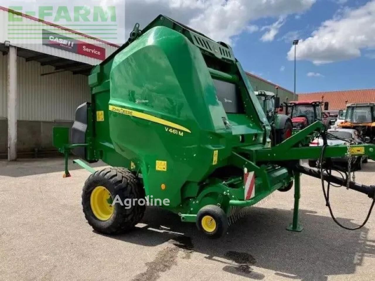 John Deere v 461m rff balirka za četvrtaste bale