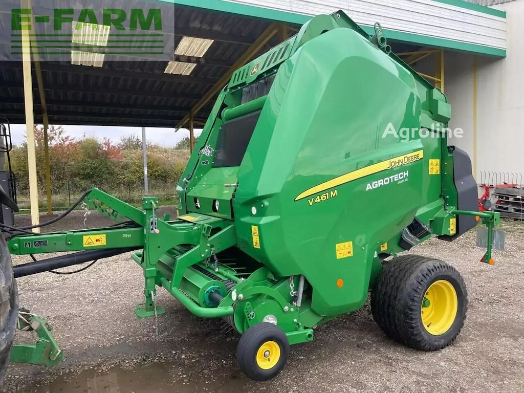 John Deere v461 m balirka za četvrtaste bale