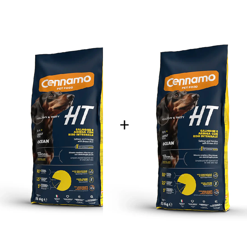 Cennamo Ocean HT Adult Mini Losos i Haringa (2 x 10kg)