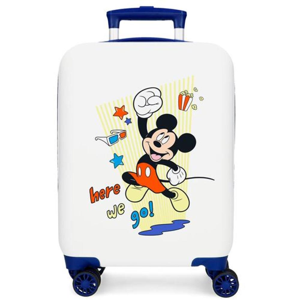 Dečiji kofer 50cm Disney Mickey Here We Go white 47713