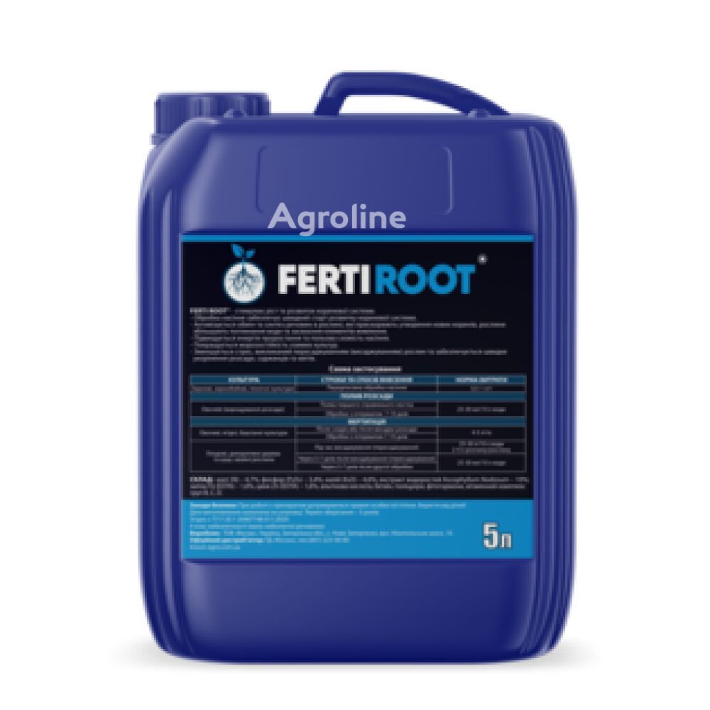 Ferti Regulator rasta korena, alginska kiselina; betain; polisaharidi; fitohormoni; vitaminski kompleks grupa B, Ts, D; N, P2O5, K2O, Fe, Zn