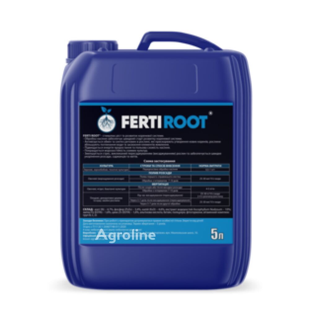 Ferti Regulator rasta korena, alginska kiselina; betain; polisaharidi; fitohormoni; vitaminski kompleks grupa B, Ts, D; N, P2O5, K2O, Fe, Zn