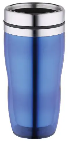 Bergner Termos čaša 0.45l Blue Renberg RB-3010-BL