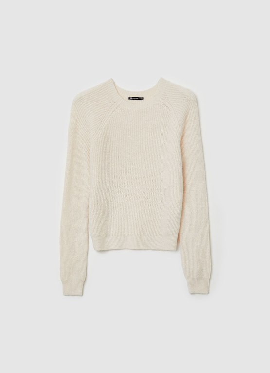 PLAIN CREW NECK JUMPER BELA VUNA