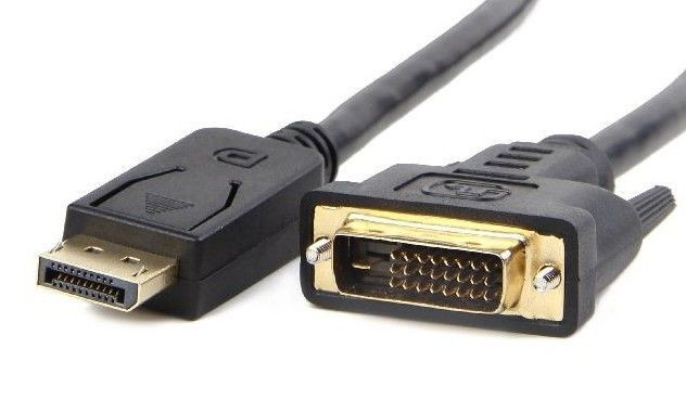 Kabl DisplayPort na DVI-D dual link (24+1) muški na muški, Gembird CC-DPM-DVIM-3M, duž. 1.0m ili 1.8m ili 3.0m