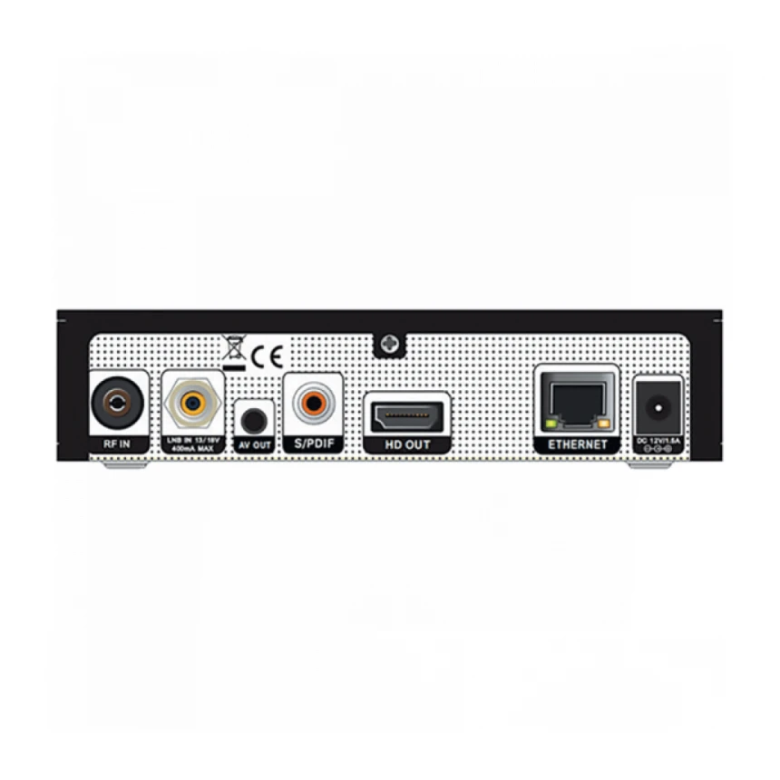 Prijemnik combo, DVB-S2X+T2/C, 4K UHD, USB PVR, Ethernet