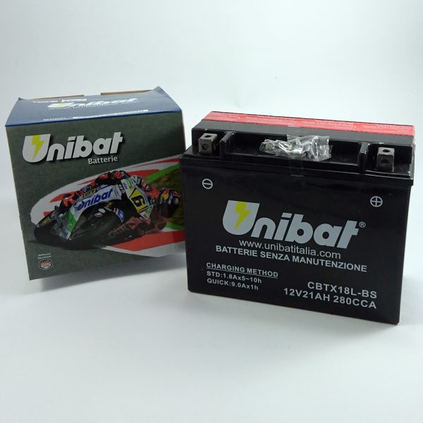Akumulator Unibat CBTX18L-BS (12V21Ah)