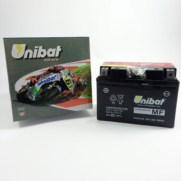 Akumulator Unibat CTZ14S-BS (12V11.2Ah)