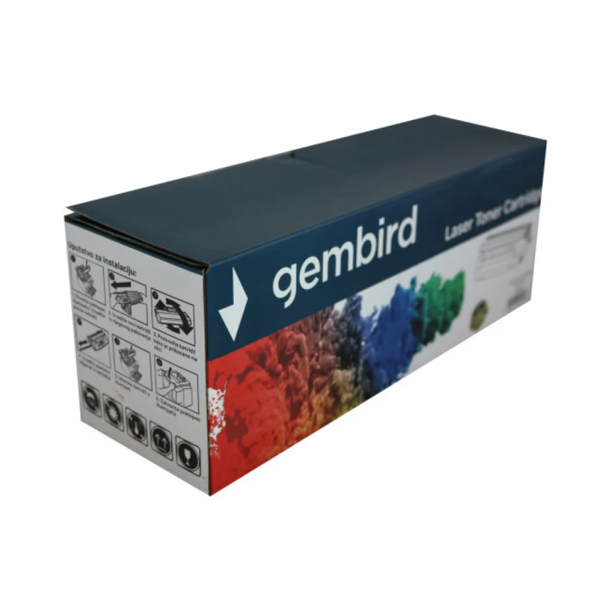 Toner Gembird CC531A/CE411A/CF381A (304A, 305A, 312A) zam. kaseta za HP - Cyan 2.8k