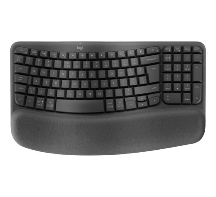 Logitech Bežična tastatura Wave ergonomic - Crna