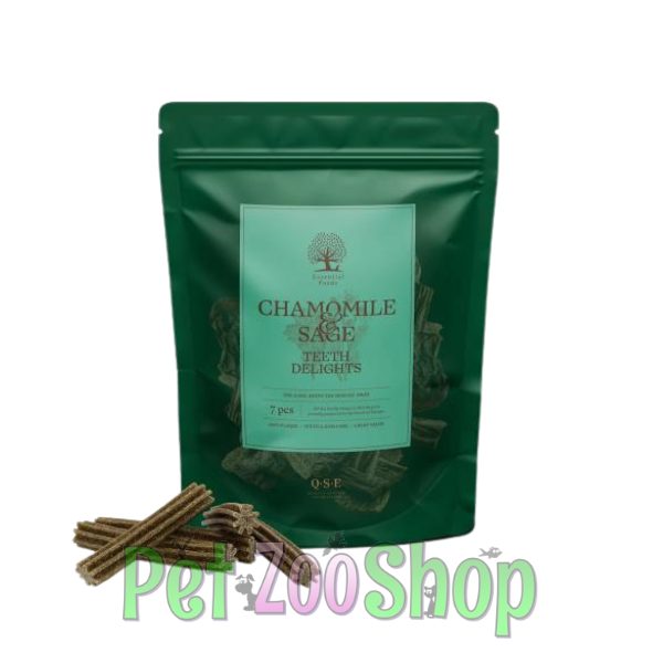 Essential Chamomile & Sage Teeth Delights – Dentalne poslastice za pse za zdrave desni 7kom