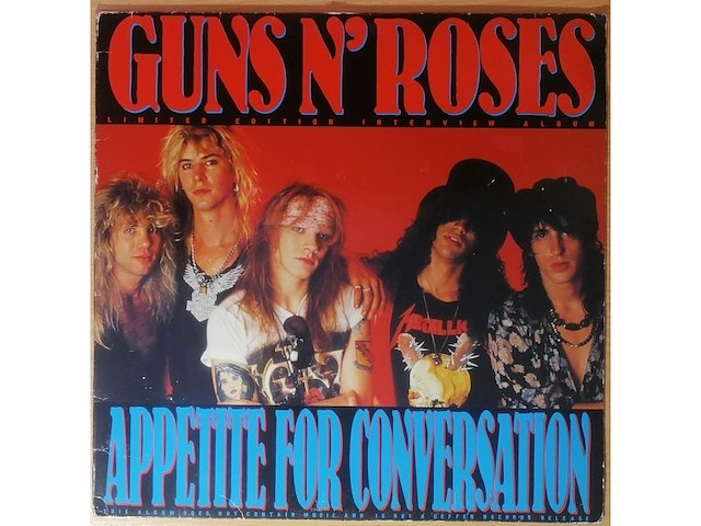 LP GUNS N` ROSES - Appetite For Conversation (1989) UK