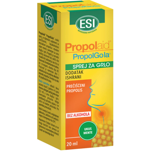 BGB PROPOLGOLA SPREJ ZA GRLO 20ML