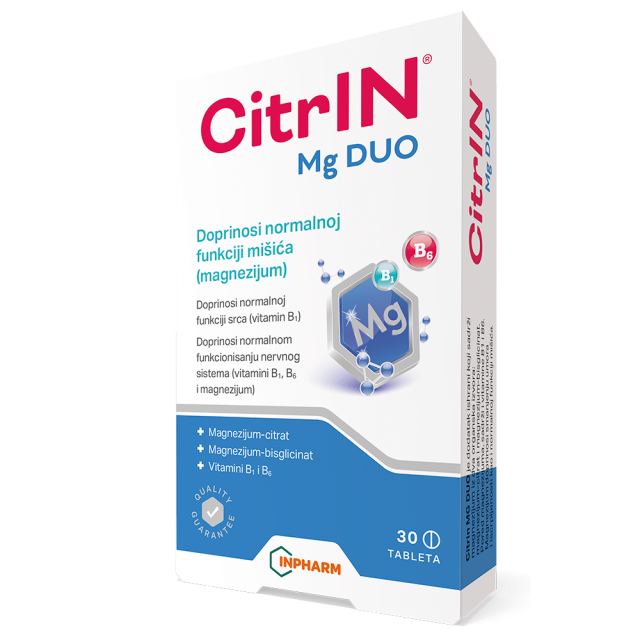 CITRIN MG DUO 30 TABLETA