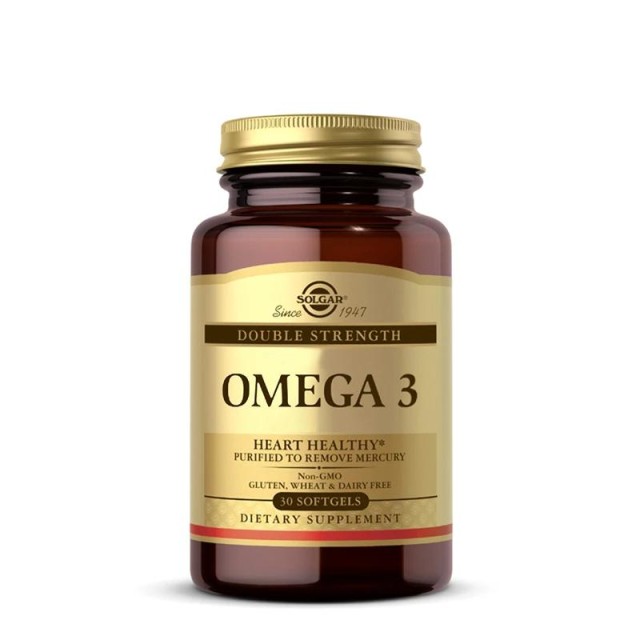 SOLGAR OMEGA 3 DOUBLE STRENGHT 30 KAPSULA