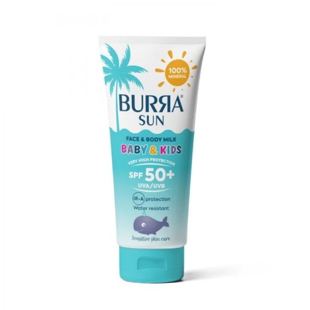 Burra Sun mleko za bebe i decu SPF 50+ 100 ml