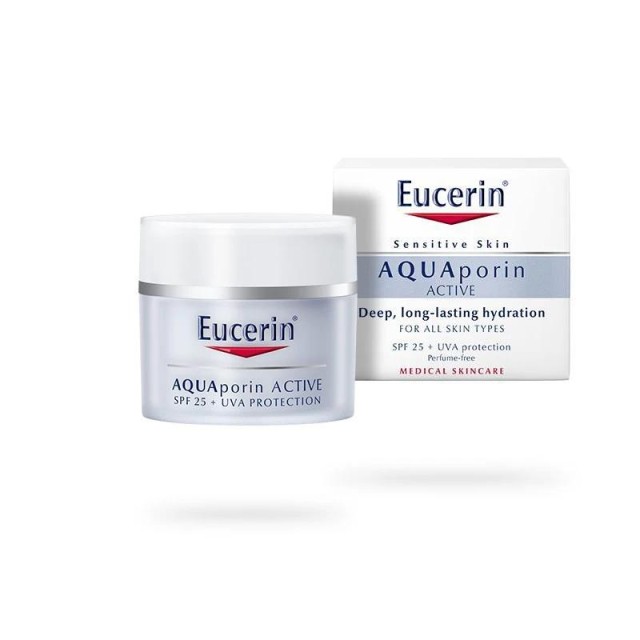 Eucerin AQUAporin ACTIVE Hidratantna krema za lice sa SPF 25 i UVA zaštitom 50 ml