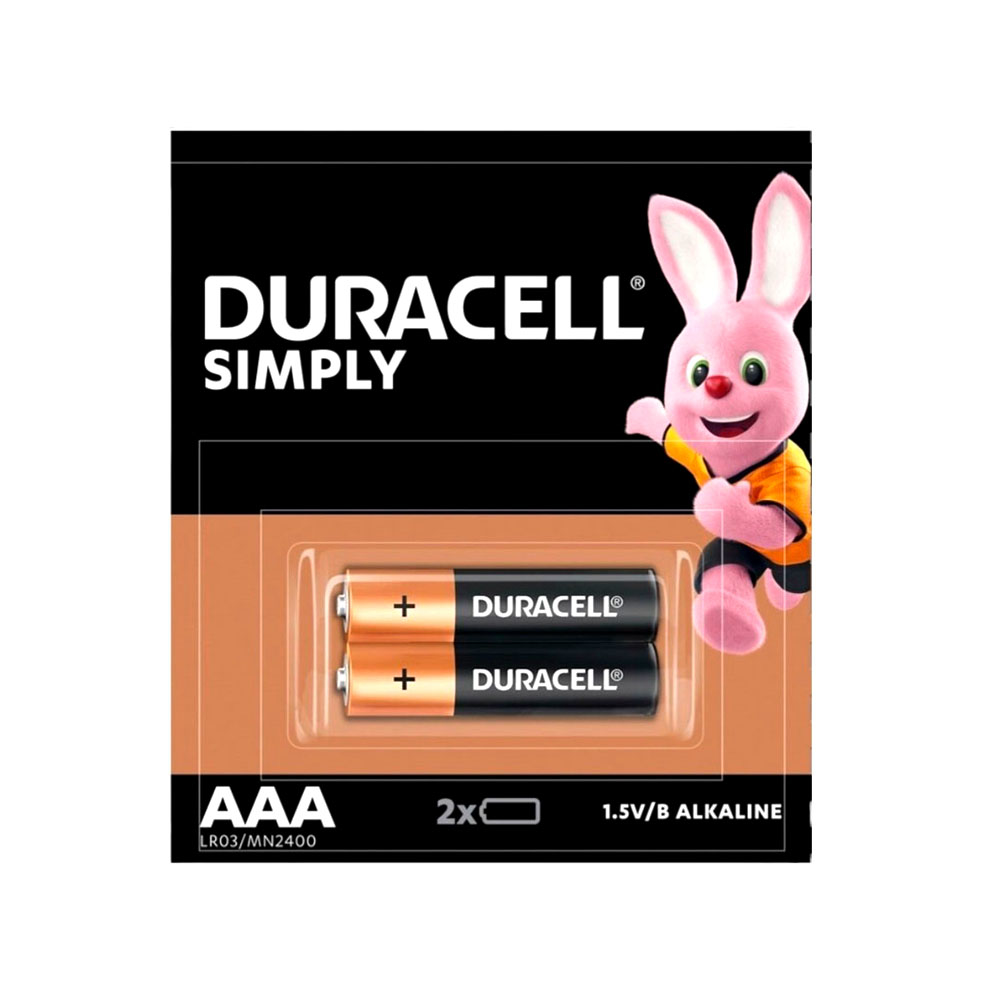 Baterija alkalna 1.5V AAA LR3 blister 2/1 Duracell (MS)