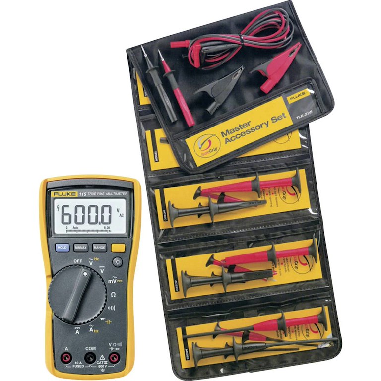 Digitalni multimetar Fluke 115 set TLK-225-1