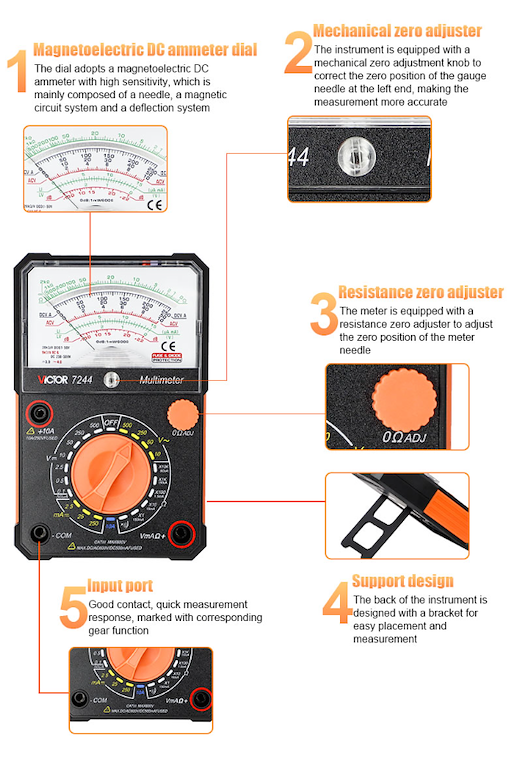 Analogni multimetar Victor 3021