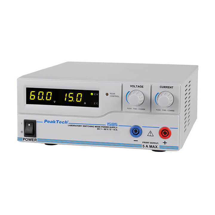 Laboratorijsko napajanje PeakTech 1585 0-60V 0-15A 900W